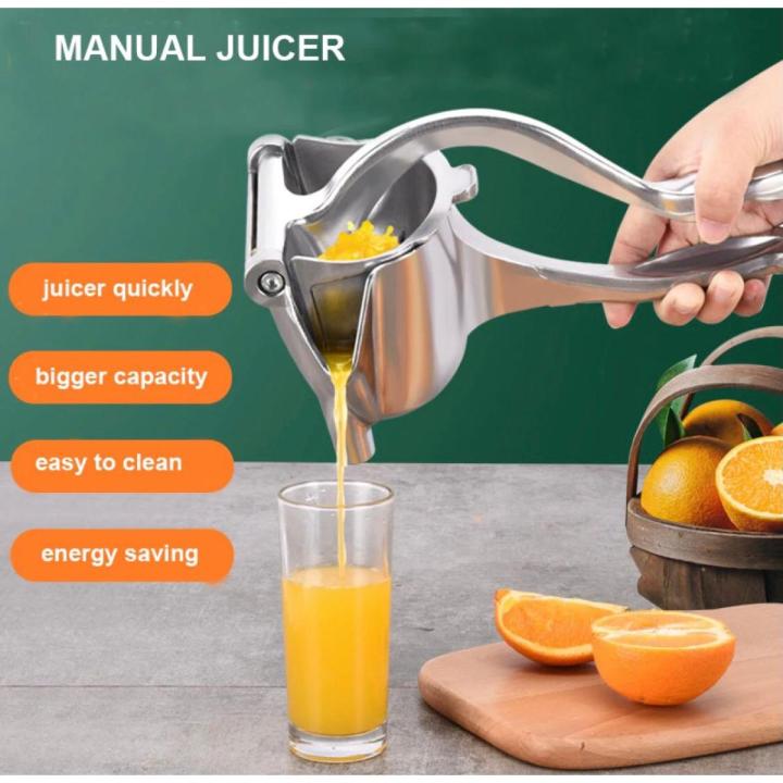 Stainless Steel Hand Squeeze Fruit Juice Manual Juice Machine Orange ...
