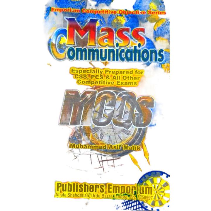 Mass communication mcqs | Daraz.pk Mass communication mcqs | Daraz.pk