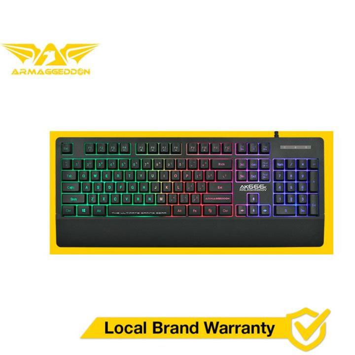 Armaggeddon AK 666 Gaming Keyboard | Daraz.pk
