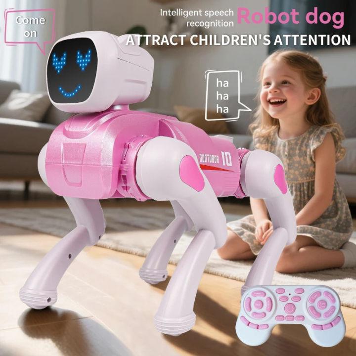 Interactive Robot Puppy with Expression Light Voice Dialogue Remote ...