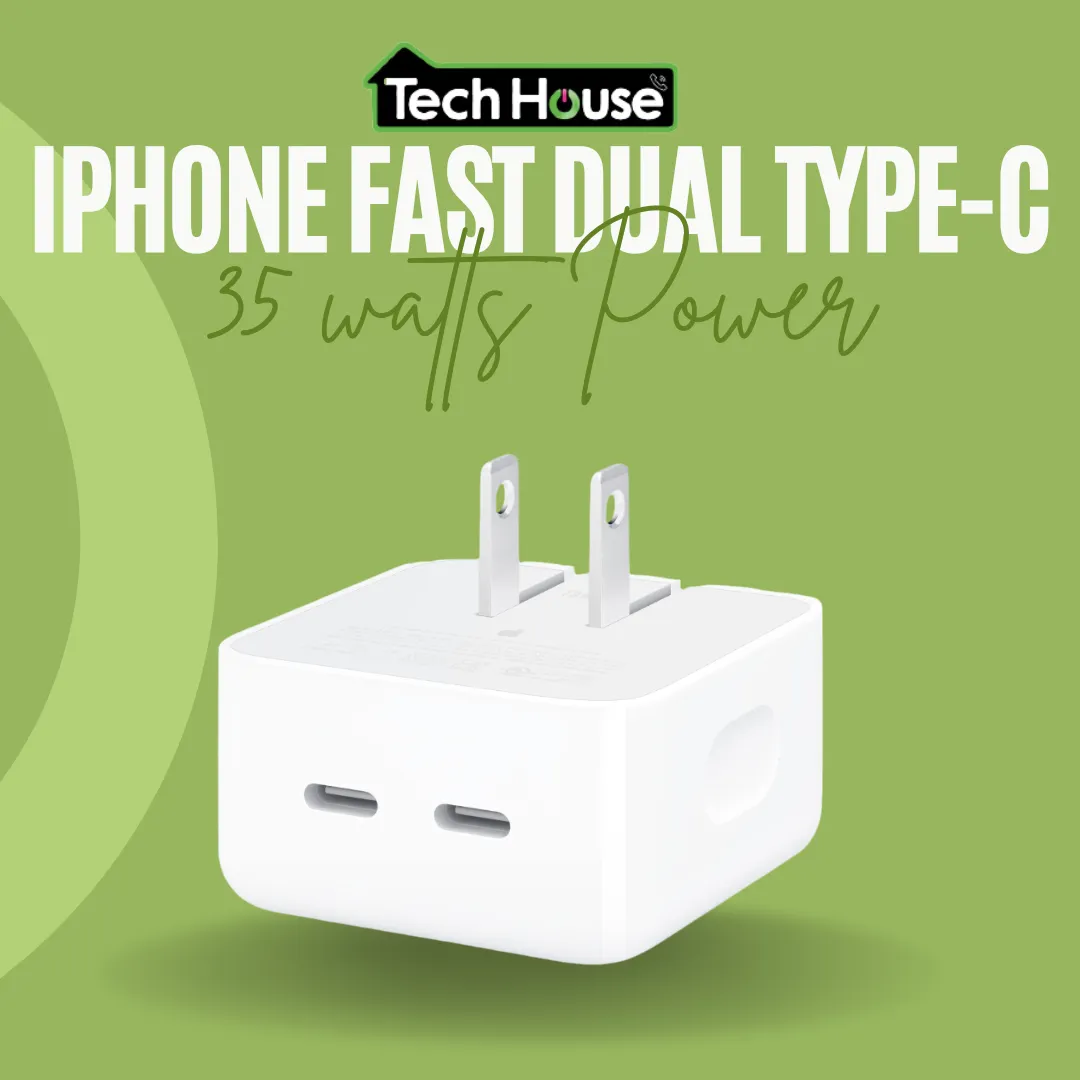 35 Watts PD| Dual Type c to Iphone| Fast Charger | Quality Assured| for ...