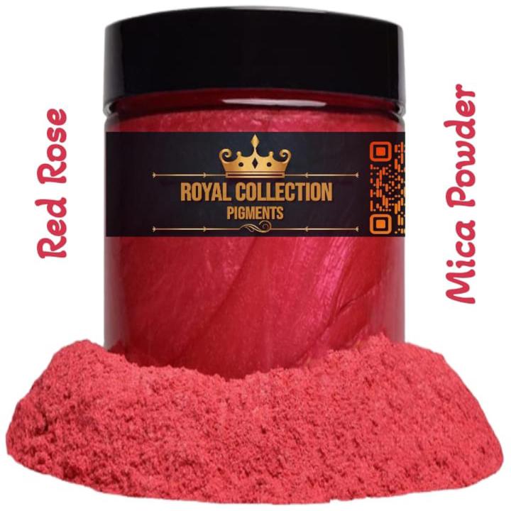 Mica Powder Pigment “Red Rose” Multipurpose DIY Arts and Crafts ...