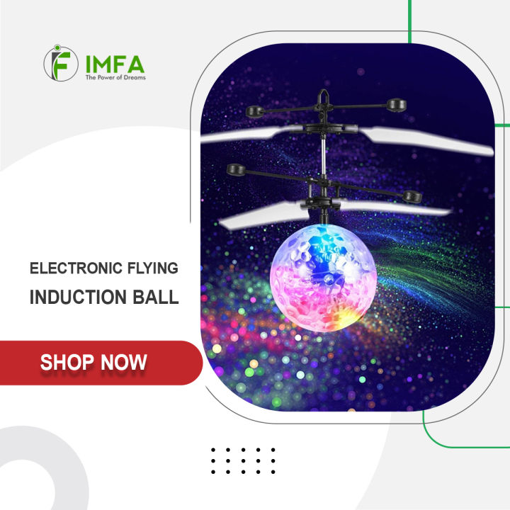 Electronic Flying Induction Ball | IMFA | Daraz.pk