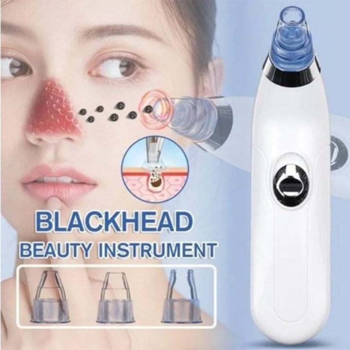 5-in-1 Blackhead Remover Vacuum | Rechargeable Pore Cleaner & Derma ...