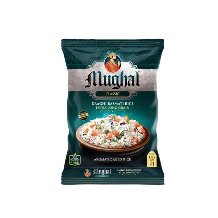 MUGHAL CLASSIC (Daaghi Basmati Rice) 1 KG | Daraz.pk