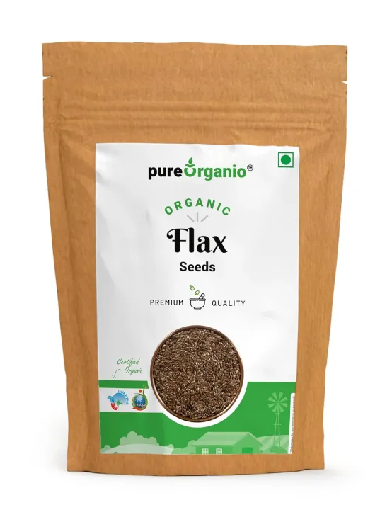 Organic Flex Seed Alsi Powder 200grams Pure And Organic | Daraz.pk