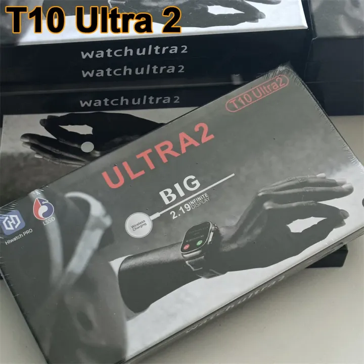 T10 Ultra Smartwatch with 2.20" HD Display, Bluetooth Calling, Wireless ...