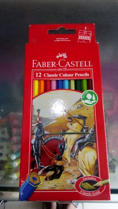 FABER-CASTLE CLASSIC COLOUR PENCILS 12/24/48 | Daraz.pk