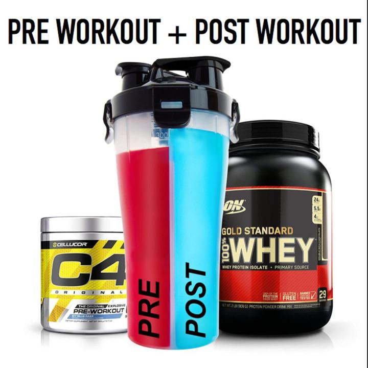 Hydra Cup - Dual Threat Shaker Bottle Protein Shaker Dual side 2 ...