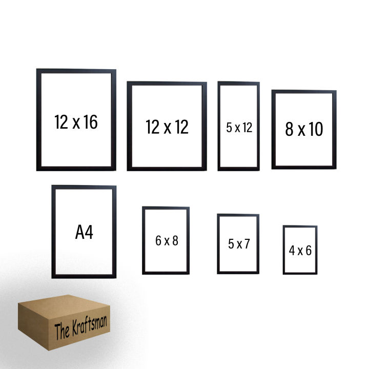 Single Rectangular Horizontal Minimalist Modern Customized Frames ...