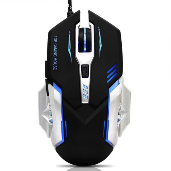 Professional RGB Wired 3200 DPI Competitive Gaming Mouse - 6 ...