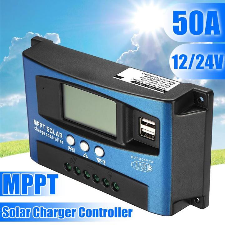 Helpful 405060100a 1224v Mppt Solar Panel Regulator Charge 1235