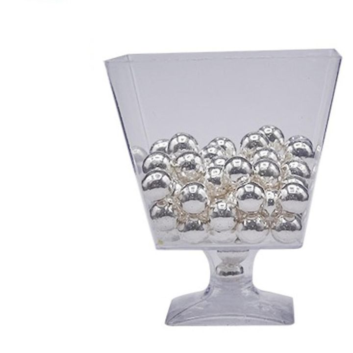 Big Size Silver Pearls For Cake Decoration 30 Grams Packet | Daraz.pk