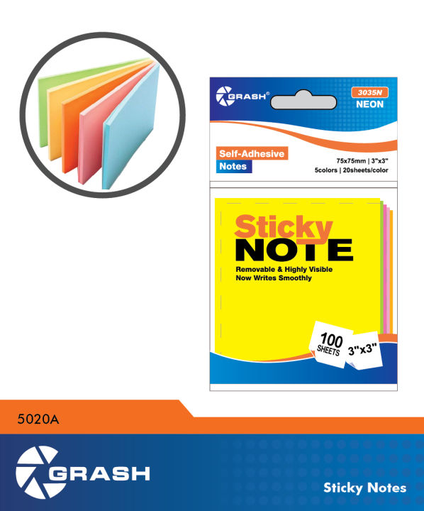 GRASH Sticky Notes 3035 N | Daraz.pk