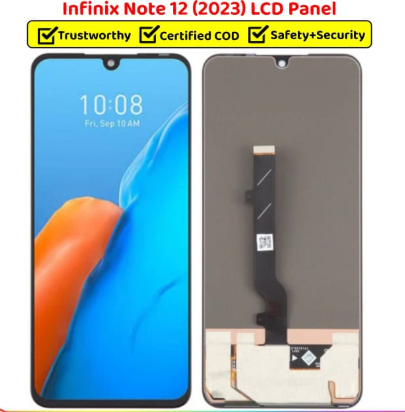 Infinix Note 12 X670 Mobile Display Screen Penal Replacment LCD With ...