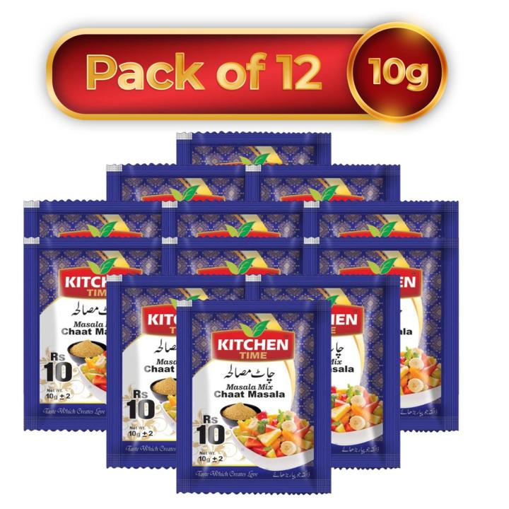 Chaat Masala - Pack of 12 Chat Masala - French Fries Masala - Spicy Masala - Chatkhara - Masala ...