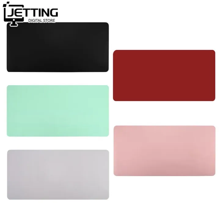 1pc Double-side Portable Large Mouse Pad Gamer Waterproof PU Leather ...