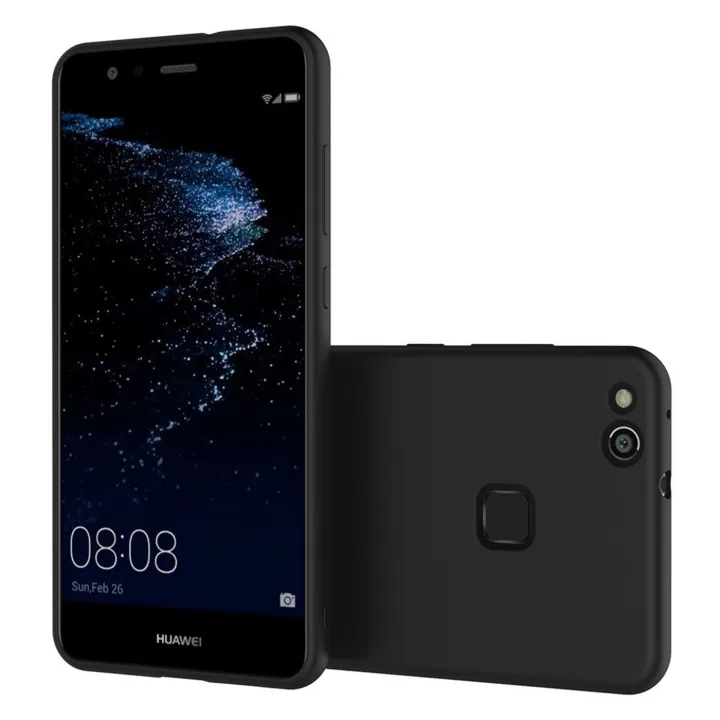 HUAWEI P10 LITE MATE BLACK SOFT SILICON BACK COVER | Daraz.pk