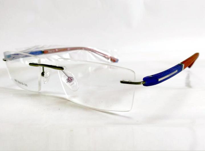 Rimless Plastic Optical Glasses for Men - SC006 | Daraz.pk