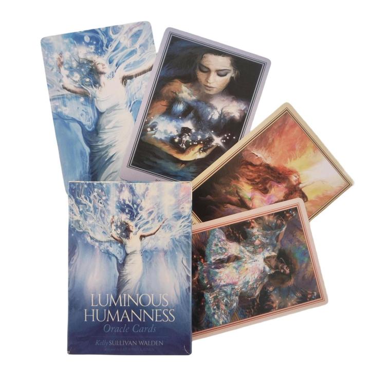 Hot Full English 44sheet Luminous Humanness Oracle Deck Card Tarot ...