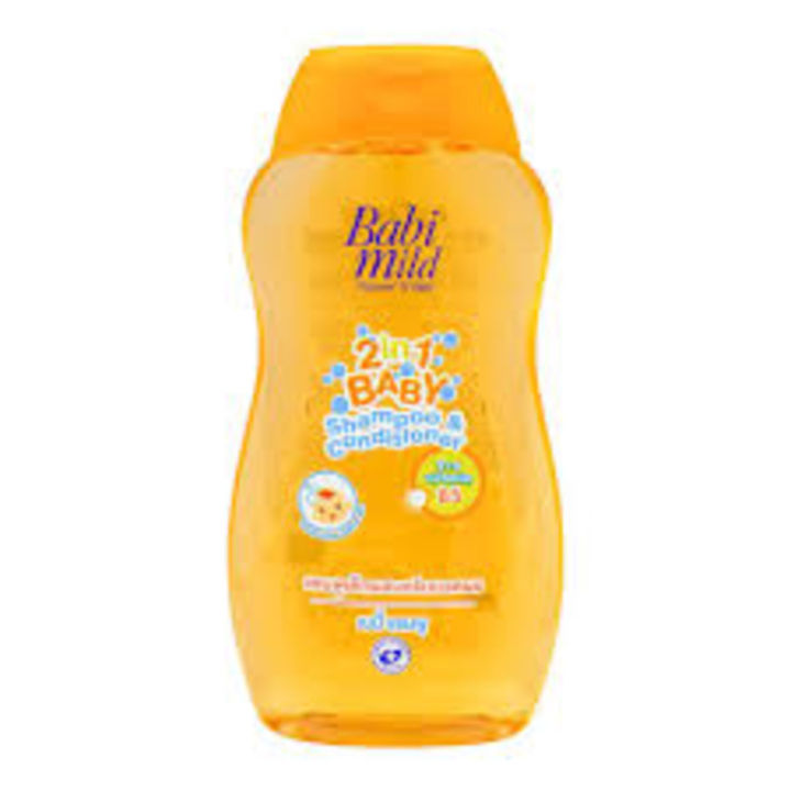 Babi Mild 2-In-1 Baby Shampoo & Conditioner, 380ml | Daraz.pk