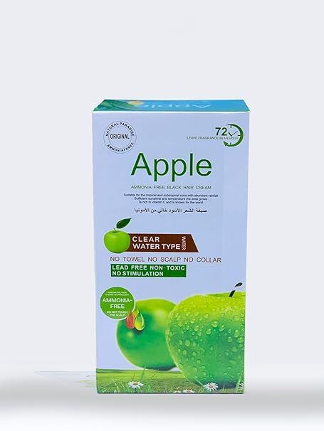 Apple Clear Water Type Black Hair Cream (72 HOURS) | Daraz.pk