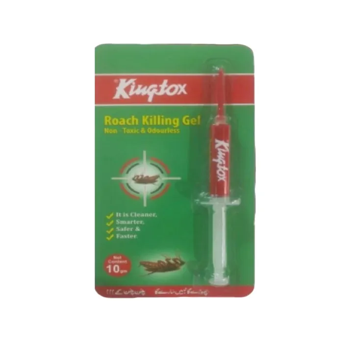 KINGTOX Roach Killing Gel King Gel Injection 10 GRAMS Cockroach Killer ...