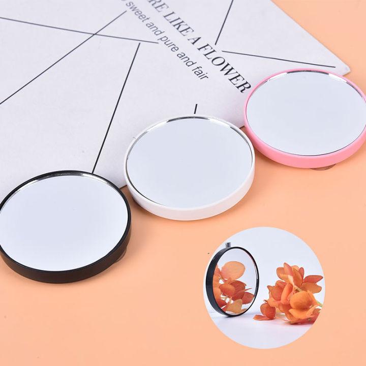 Portable Makeup 5X 10X Magnifying Cosmetic Round Mirror with Two ...