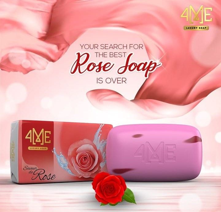 4ME Soaps Saveur De Rose Pack Of 6 | Daraz.pk
