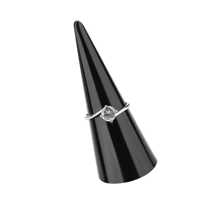 5pcs Beautiful Acrylic Material Finger Ring Display Single Finger ...