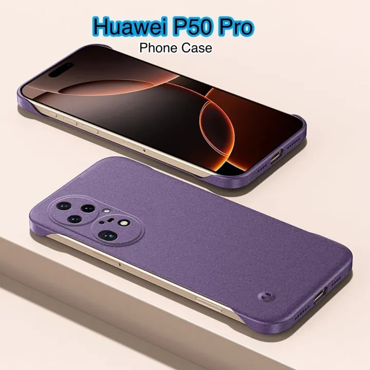 【Popular】For Huawei P50 Pro Case New Release Anti-fingerprint Stylish ...