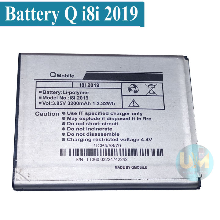 Q i8i 2019 ORIGINAL BATTERY WITH 3200MAH CAPACITY BRAND NEW BATTERY ...