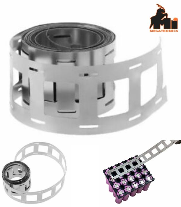 18650 1M Nickel Plated Strip Tape BeltDual Cell Solder spot welder ...