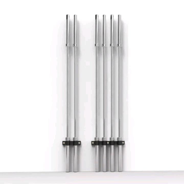 Home Wall Mounted Φ50mm Barbell Bar Storage Rack Gym Fitness Barbells ...