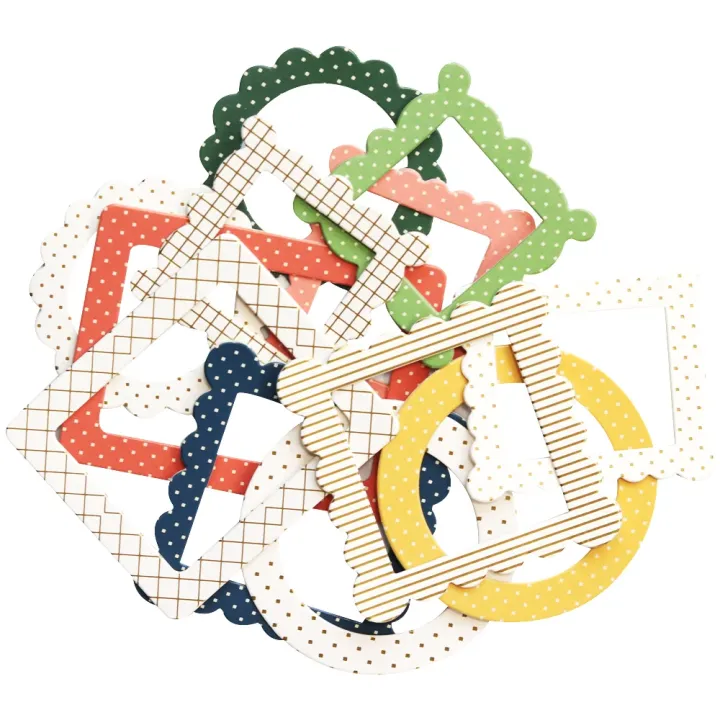 Chipboard Doodle Frames | Decorative Craft Shapes for Scrapbooks ...