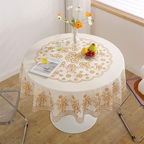 RUNNER, ROUND TABLE COVER, ROUND COFFEE TABLE COVER FOR HOME DÉCOR ...