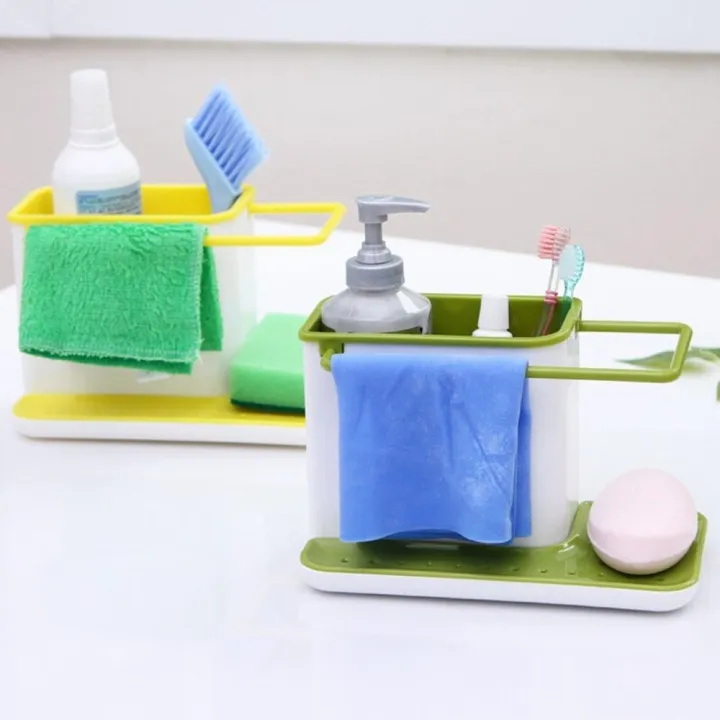 (PACK OF 2) Plastic Racks Organizer Storage Kitchen Sink Utensils ...