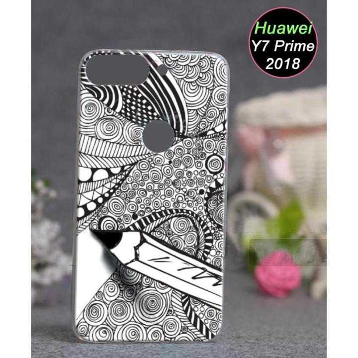 Huawei Y7 Prime 2018 Back Cover - Art Cover | Daraz.pk