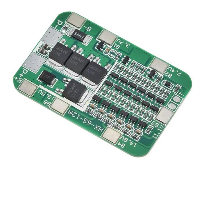 1PCS 6S 12A 18650 LI-ION BATTERY BALANCE PROTECTION BMS 24V LI-POLY ...