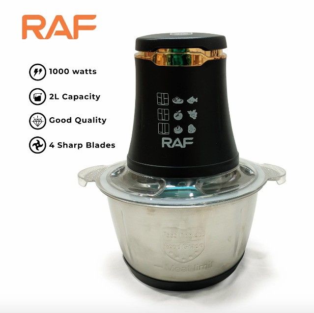 Imported RAF Chopper full Steel Body - 2 Liter Capacity - Meat ...