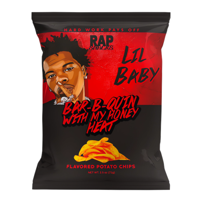 Rap Snacks Lil Baby Bar-B-Quin' With My Honey Heat Flavored Potato ...