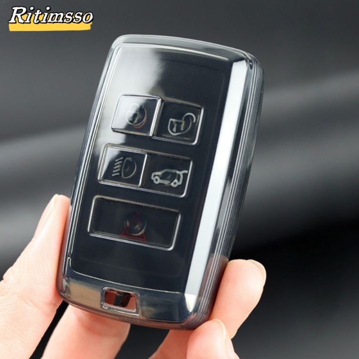Land Rover smart key Transpaerant Smoke Key Cover -TPU Quality- | Daraz.pk