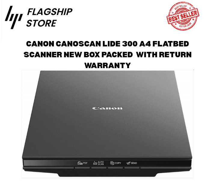 Canon CanoScan LiDE 300 A4 Flatbed Scanner With Return Warranty | Daraz.pk