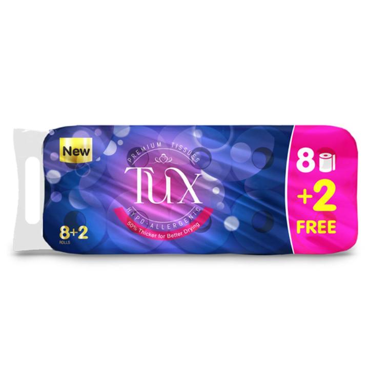 Tux Family Pack Tissue Rolls (Buy 8 get 2 Free) | Daraz.pk