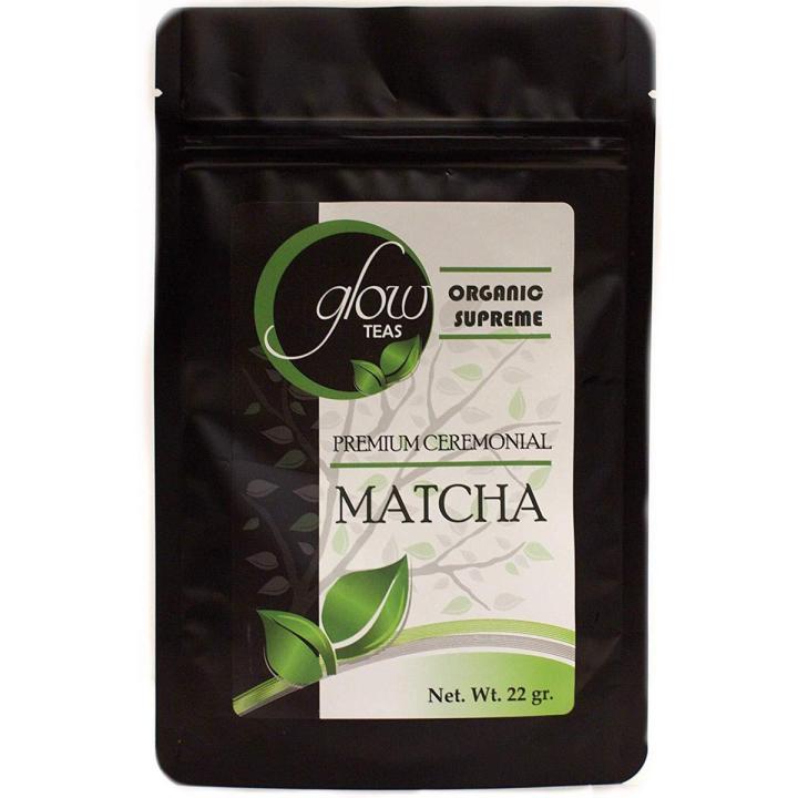 Glow Teas Organic Supreme Ceremonial Matcha 300 Grams | Daraz.pk