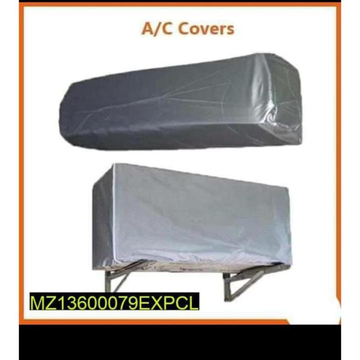 Ac Dust Cover For Indoor & Outdoor Unit 1 Ton - Silver | Daraz.pk