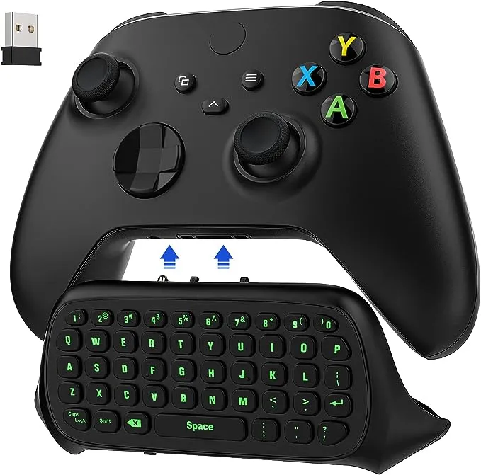 MoKo Green Backlight Keyboard for Xbox One Controller, Xbox Series X/S ...
