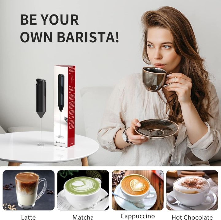 Coffee Maker Mixer Machine with High Power 14000 RPM Motor Portable ...