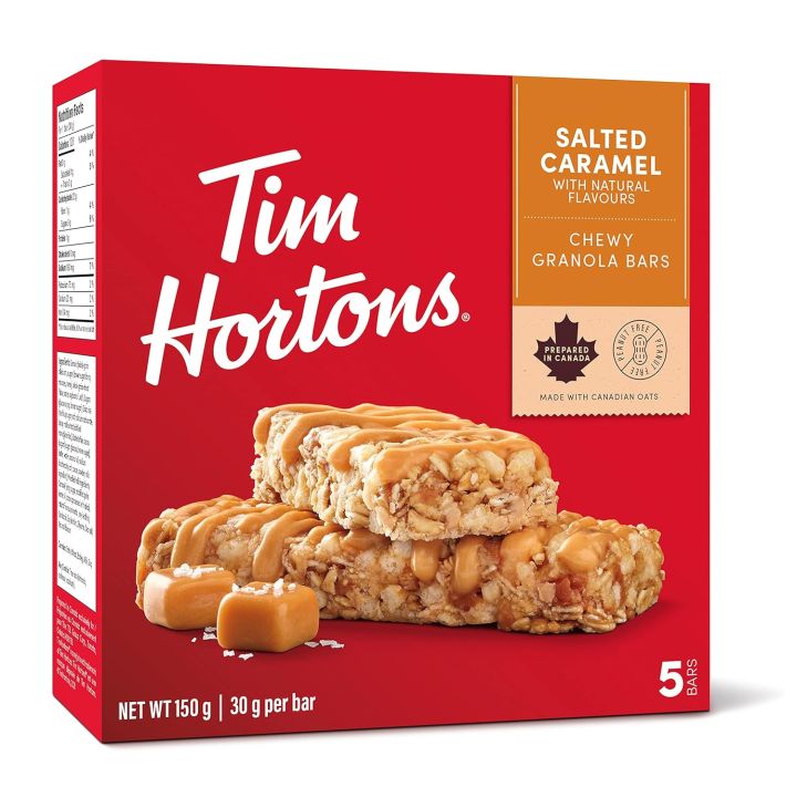 Tim Hortons Salted Caramel Granola Bars 150 gm | Daraz.pk