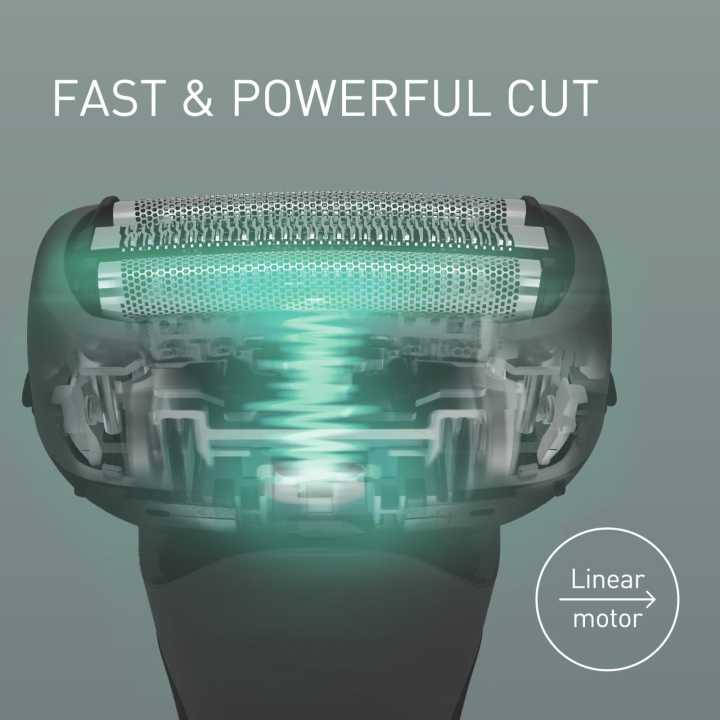 philips ES-LT2B, waterproof 3-blade electric shaver for men with ultra ...